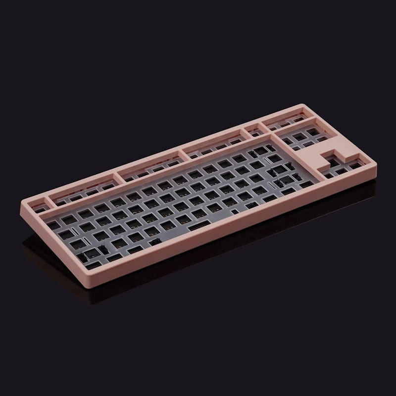 KBDFans Tiger Lite Pink Barebones TKL Mechanical Keyboard - Best Price ...