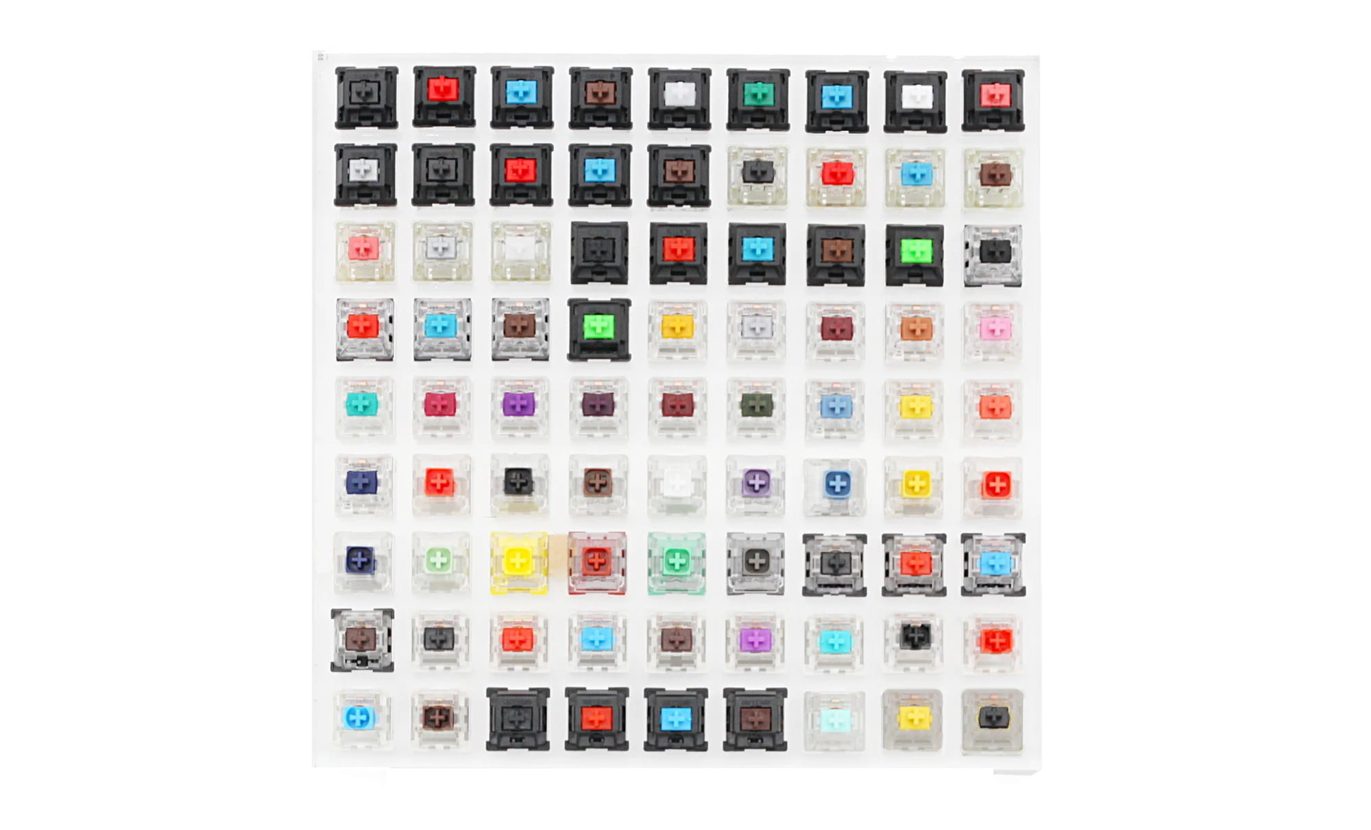 Ultimate Mechanical Keyboard Switch List | Over 530 Switches
